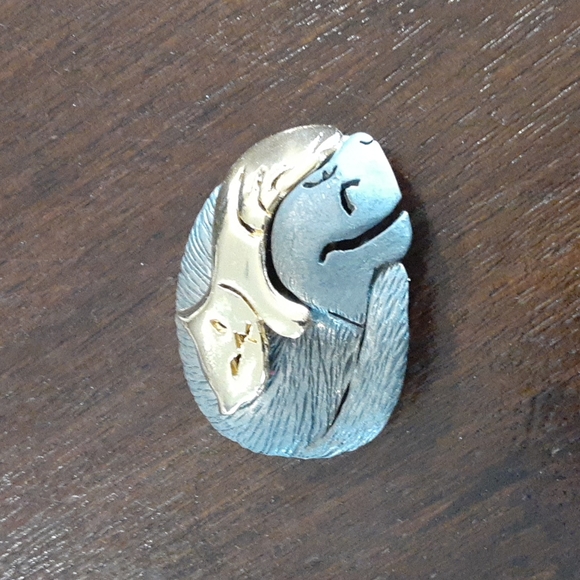 Ultra craft | Jewelry | Ultra Craft Signed Brooch Pen Dog And Cat ...